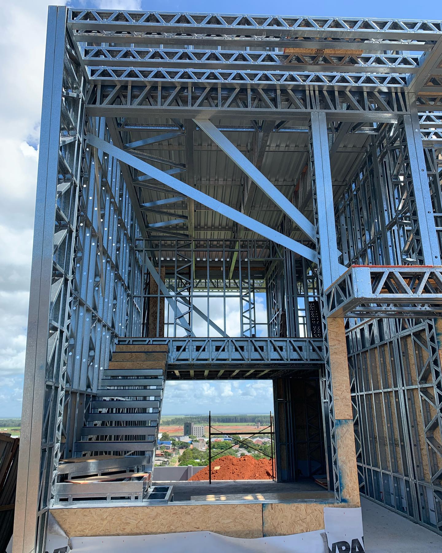 Casa con sistema de Panel Steel Framing. Obtenga mayor productividad ...